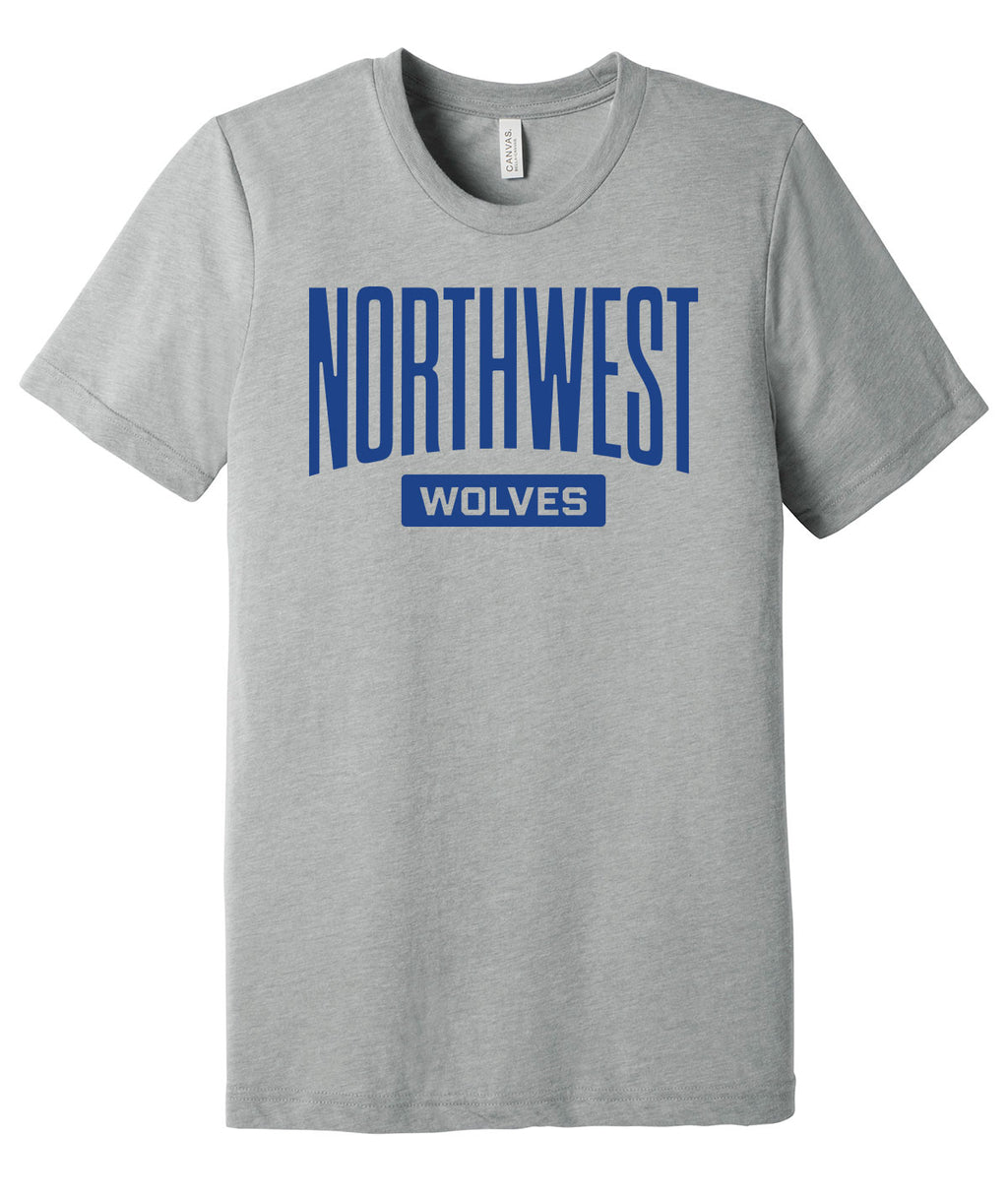 Northwest Block Letter Softstyle Tee – Northwest Letterman Locker
